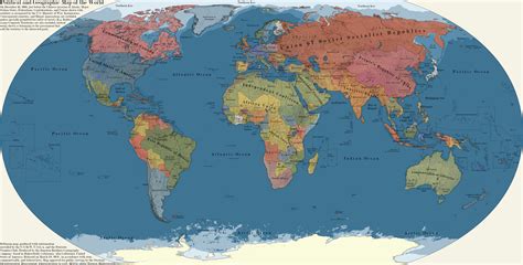 Geographical Map Fallout