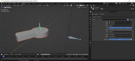When One Object Rotates On X Axis Another Object Rotates On Z Axis