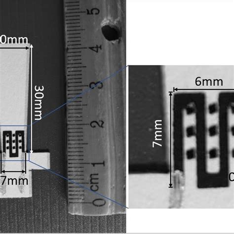 View Of The Fabricated Paper Based Force Sensor On The Left Side And Download Scientific