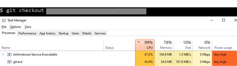 windows 10 cygwin git ssh unusable high cpu usage due to