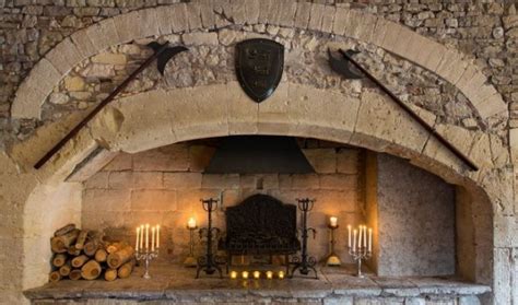 Medieval Castle Fireplace For Cooking Fireplace Traditional