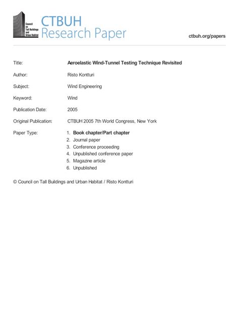 1732 Aeroelastic Wind Tunnel Testing Technique Revisited Pdf Wind Tunnel Computer Aided Design