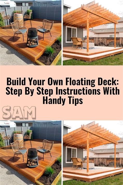 Build Your Own Floating Deck Step By Step Instructions With Handy Tips Feliz San Valentin