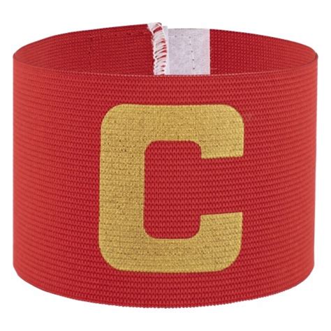 Капитанска лента Едноцветна Червена