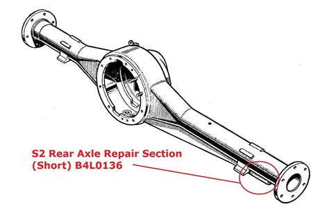 Replacement Rear Axle Casing Outer Brace Strengthener For Land Rover S Emberton Imperial