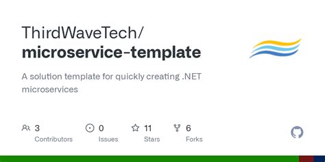 GitHub ThirdWaveTech Microservice Template A Solution Template For Quickly Creating NET