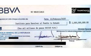 ¿cómo Llenar Un Cheque Bbva Bancomer