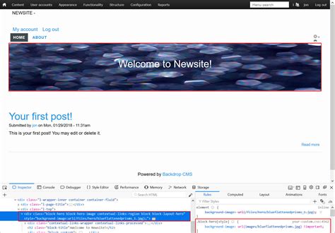 Hero Image Does Not Display When Backdrop Installed In Sub Directory · Issue 2965 · Backdrop