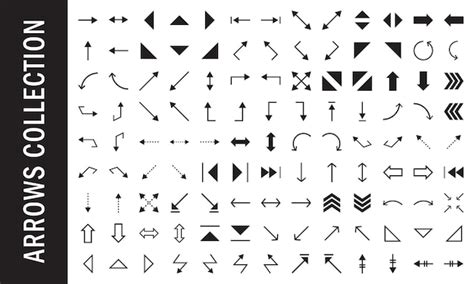 Premium Vector Vector Arrows Collection