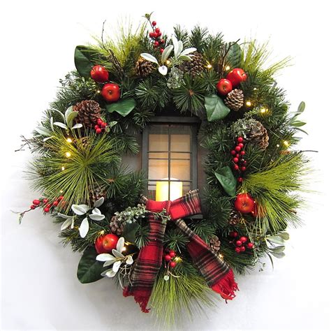Holiday Living 30 In Pre Lit Indooroutdoor Battery Operated Green Red