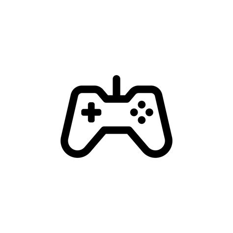 Game Symbol Isolated Controller Vector Symbol Isolate