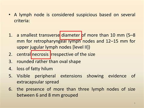 Neck Node Management Ppt