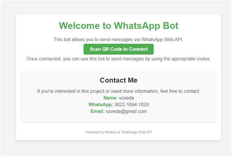 Aden Pribadi On Linkedin Whatsappbot Nodejs Automation
