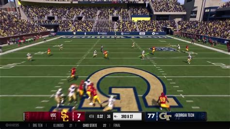 Georgia Tech Season 8 2031 Game 10 Youtube