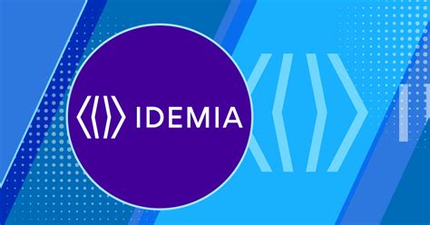 Idemias Us Arm Lands 128m Tsa Credential Authentication Tech Contract