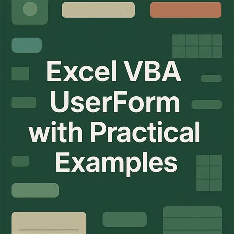How To Use Userform In Excel Vba With Practical Examples Excel Insider