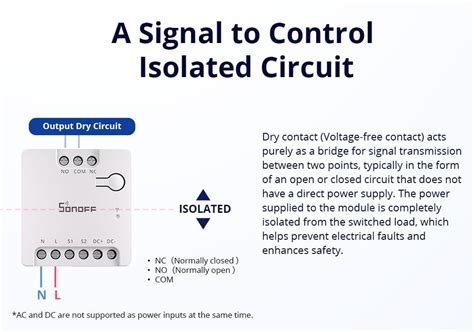 SONOFF MINI Dry Wi Fi Smart Switch MINI D