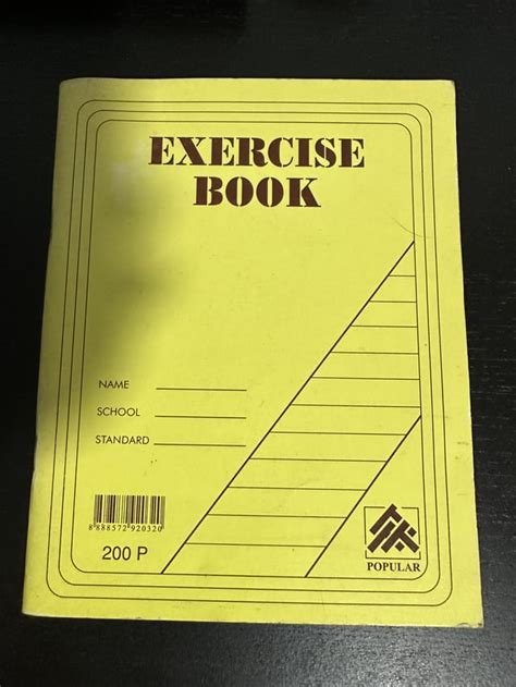 Hello Does Anyone Know Around What Year Was This Popular Bookstore Exercise Book Produced R