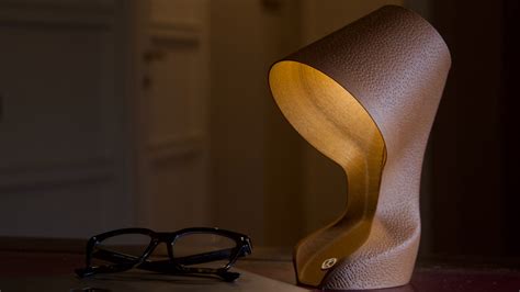 Ohmie Is A 3d Printed Lamp Made From Orange Peels