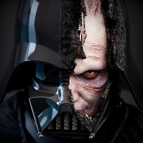 Darth Vader Damaged Life Size Bust Custom Statue Unboxing Bros