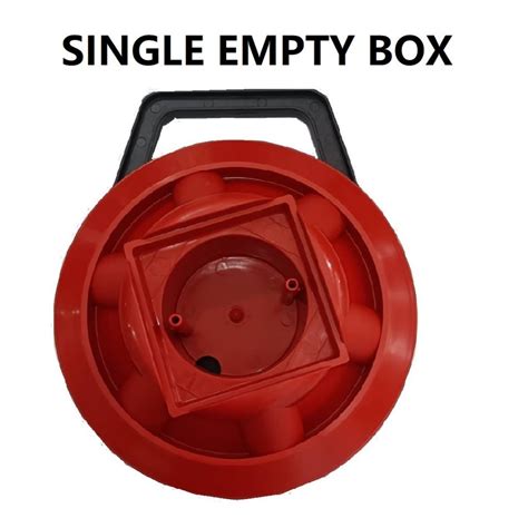 Round Pvc Empty Extension Box Cable Box Singledouble Shopee Malaysia
