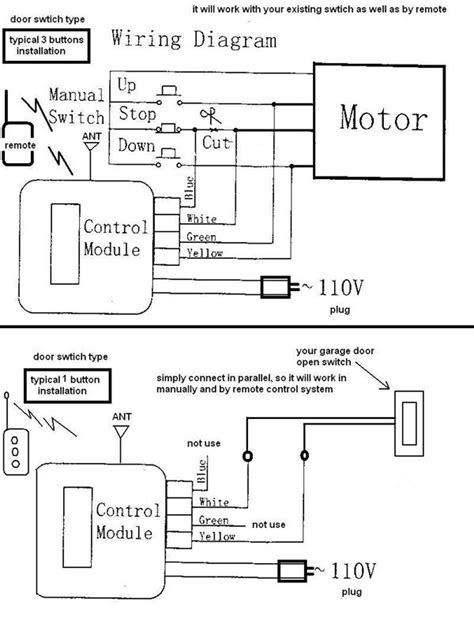 Garage Door Wiring Sensors
