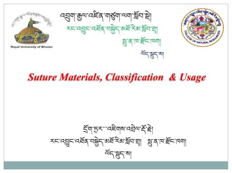 Suture Materials Classification Andusage Pptx Needlework Arts And Crafts