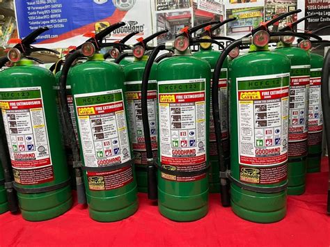 Hcfc 123 Fire Extinguisher Furniture And Home Living Security And Locks