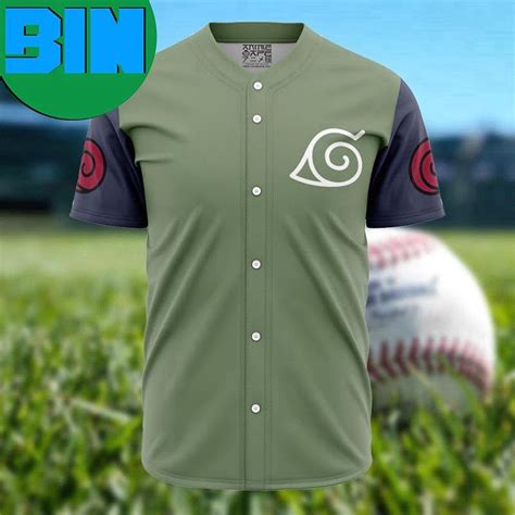 Konohagakure Jounin Uniform Naruto Anime Baseball Jersey Binteez