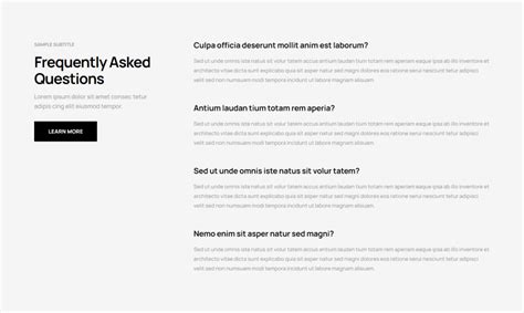 21 Elementor Faq Sections