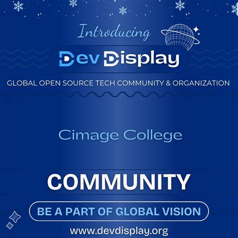 Devdisplay Cimage On Linkedin Devdisplay Devdisplaycimage Connect Collab Code Create