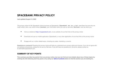 Privacy Policy Docx Docdroid