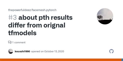 about pth results differ from orignal tfmodels · issue 3