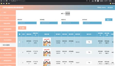 W468大学生创新创业项目管理系统设计与实现 Csdn博客
