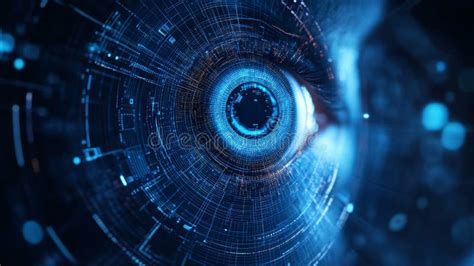 Advanced Eye Scan Technology Secure Biometric Authentication For Access Control And Identity