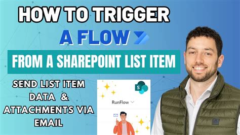 How To Trigger A Flow From A Sharepoint List Item Youtube