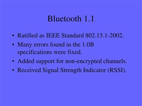 PPT Bluetooth Wireless PowerPoint Presentation Free Download ID 372522