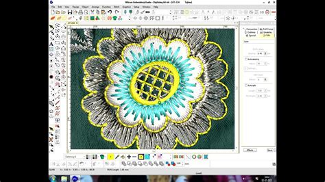 Digitizing In Wilcom E45 Digitizing Tutorial Best Secret Settings