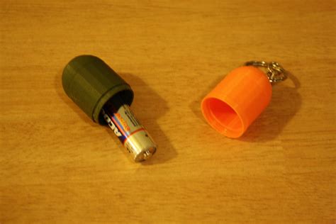 2 Per Order Tiny Pill Capsule Storage And Cosplay Keychain