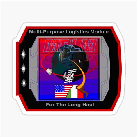 Multi Purpose Logistics Module Logo Sticker For Sale By