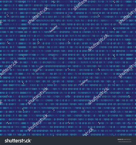 Binary Code Algorithm Binary Data Code Stock Vector Royalty Free