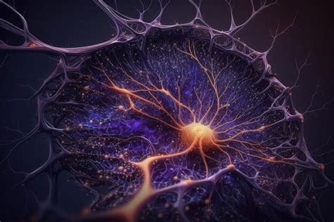 Premium Ai Image Neural Network Simulation With Realtime Processing