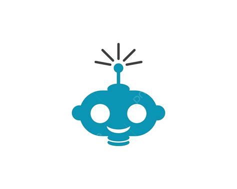 robot logo template vector icon machine design bot vector machine