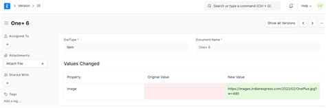 Provision To Filter In Version List · Issue 37685 · Frappe Erpnext · Github