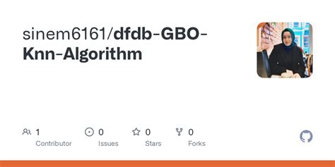 github sinem6161 dfdb gbo knn algorithm