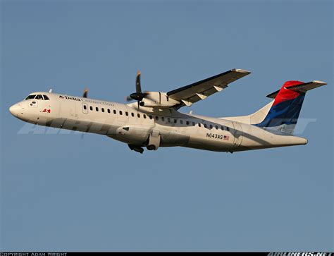 Atr Atr 72 212 Delta Connection Asa Atlantic Southeast Airlines Aviation Photo 1012826