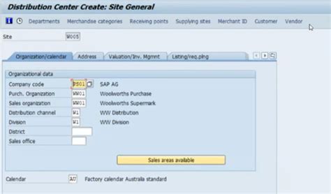 How To Create A Site In SAP Retail And What Factor Determines If It Is A Store Or A DC