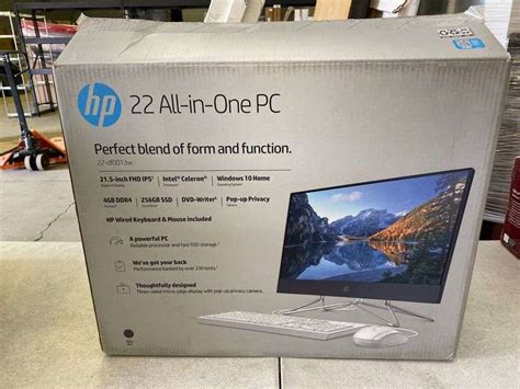 HP 22 All In One PC Matthews Auctioneers