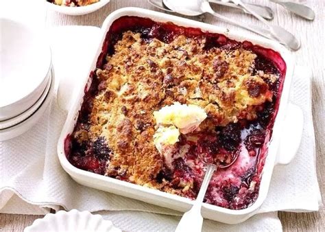 Hairy Bikers Apple And Blackberry Crumble Recipe