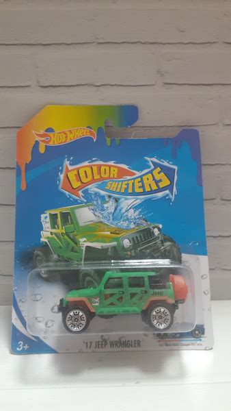 Машинка меняющая цвет в воде 17 Jeep Wrangler - купить с доставкой по ...